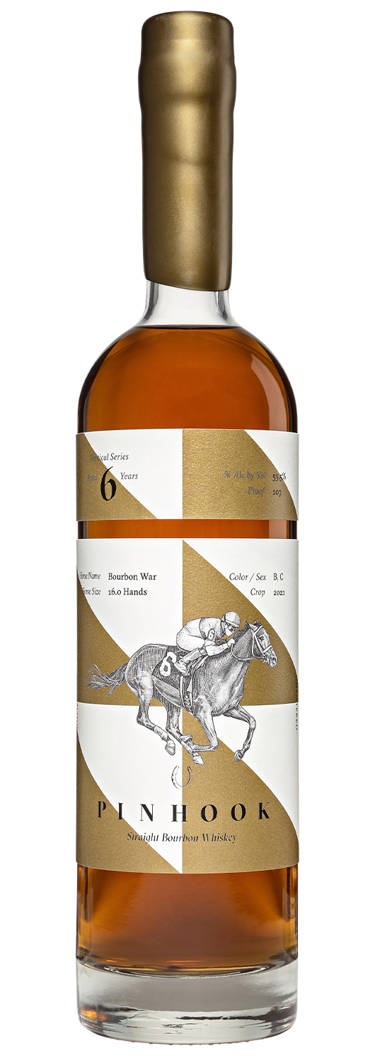 Pinhook Straight Bourbon Whiskey 2021 6 Years -750 ml — Newport Wine ...