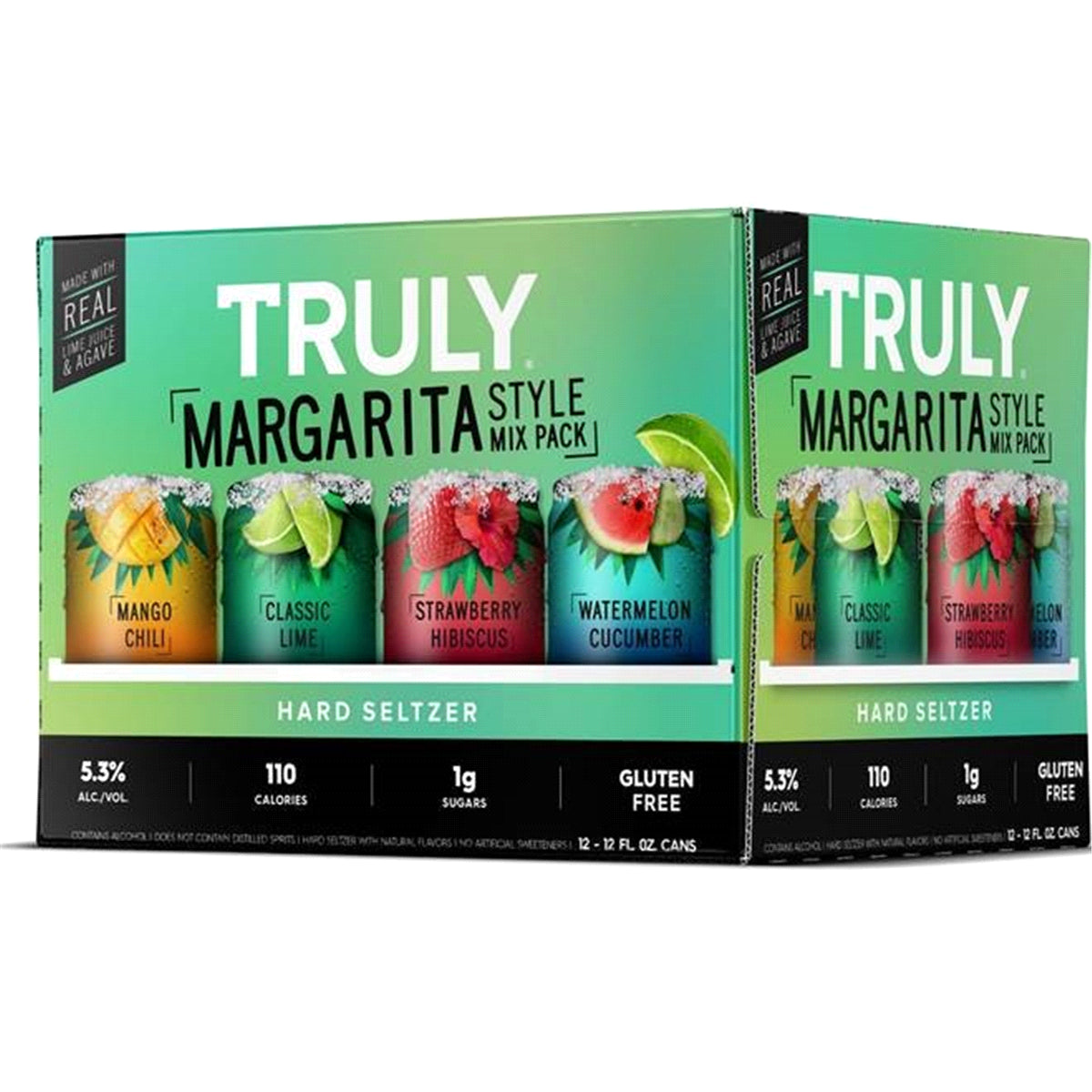 Truly Hard Seltzer Margarita Style Mix Pack - 12pk/12 fl oz Cans ...